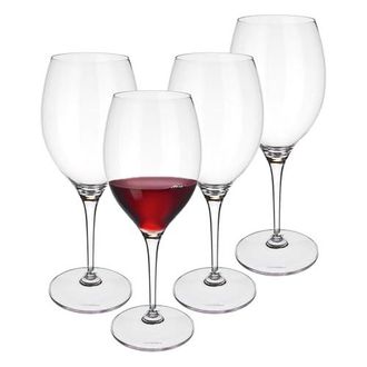 Villeroy & Boch Maxima verres &agrave; Bordeaux, set de verres &agrave; vin rouge, set de 4 pcs., 4 verres pour vin rouge, Aperol Spritz et cocktails, verre &agrave; vin rouge, verre en c