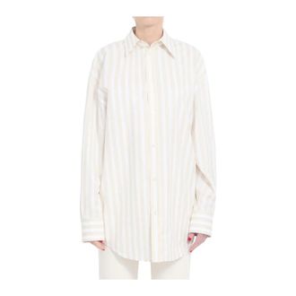 Saint Laurent Damen, Blusen & Hemden, Wei&szlig;, MGr&ouml;&szlig;e
