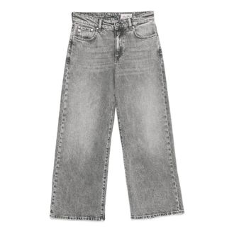 AG - Adriano Goldschmied Saige Wide Leg - - Jeans - Damen - Grau - W25