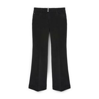Fiorella Rubino Damen, Jeans, Schwarzk, XLGr&ouml;&szlig;e