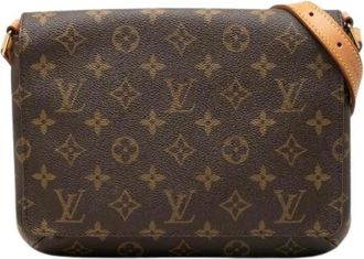 Louis Vuitton Pre-owned Musette Tango Monogram Shoulder Bag - Femme - Pre-owned - Brun - Taille: ONE Size