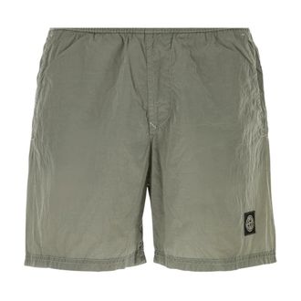 Stone Island Homme, Shorts, Vert, Taille: S B100004 Nylon Metal Shorts