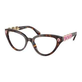 Swarovski Femme, Accessoires, Brun, Taille: 51 MM Lunettes de mode