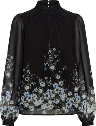 Saint Tropez Luna Roses - 305411 - - Blouses & Shirts - Damen - Schwarzk - S