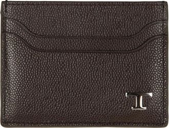 Tod's Homme, Accessoires, Brun, Taille: ONE Size TSY Credit Card Holder