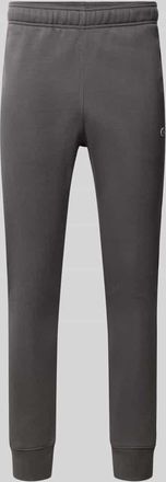 Champion Straight Fit Sweatpants aus Baumwoll-Mix mit Logo-Patch