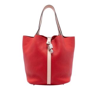 Herm&egrave;s Pre-owned Picotin Lock 22 - - Pre-owned - Damen - Rot - ONE SIZE