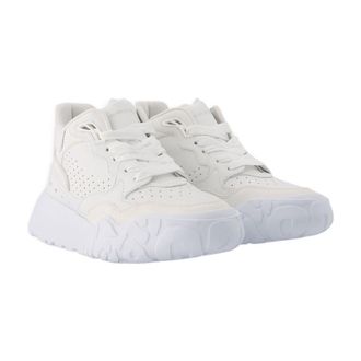 Alexander McQueen Womens Sneaker White Leather
