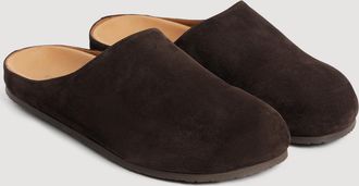 Sandro Mules en cro&ucirc;te de cuir