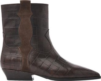 VIA VAI Bottines Vive Anna - Femme - Chaussures - Brun - Taille: 39 EU