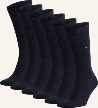 Tommy Hilfiger 6er-Pack Str&uuml;mpfe blau