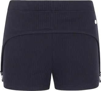 Jean Paul Gaultier Femme, Shorts, Noir, Taille: 38 FR Mini-Short Garter