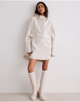 Aim'n Anorak oversize imperm&eacute;able - Sable-Neutral