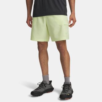 Under Armour Outdoor Hybrid Shorts f&uuml;r Herren Fade Gr&uuml;n / Lumos Lime XXL