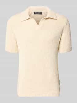 Marc O'Polo Regular Fit Strick-Shirt mit Polokragen