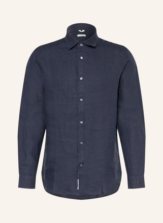 Arket Arket Leinenhemd Regular Fit blau