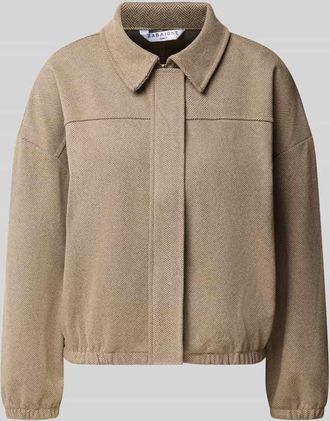 Zabaione Regular Fit Jacke mit verdecktem Rei&szlig;verschluss Modell Cl44aire
