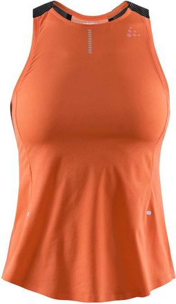 Craft Damen Shirts Nanoweight Tank-Top - Orange, Schwarz, orange, M, 1907001-734000