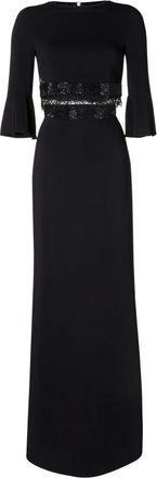 Philipp Plein Femme, Robes, Noir, Taille: 38 FR Long Dress Cause you dont think