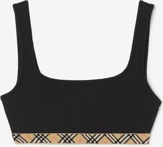 Burberry Haut de bikini avec Check, Size: XL