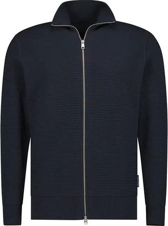 Marc O'Polo Herren Pullover blau unifarben