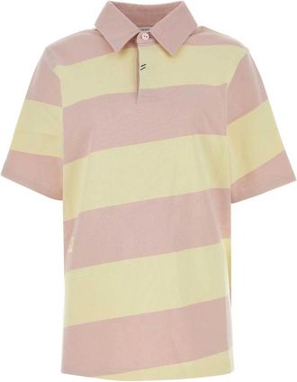 Burberry Femme, Tops, Multicolore, Taille: 36 FR Polo en coton brod&eacute;