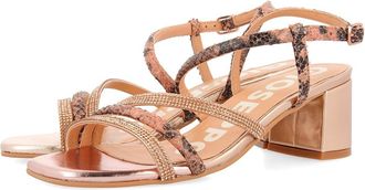 Gioseppo Gioseppo Damen Belk Peeptoe Pumps, Gold (ORO Rosado ORO Rosado), 37 EU