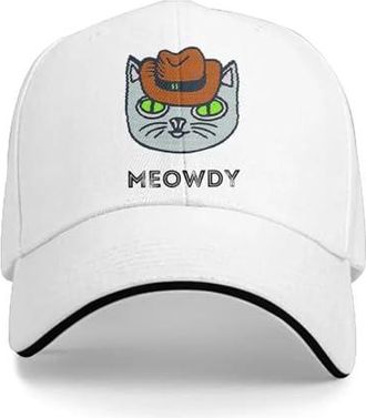 Generic Chaleur de lHiver, Casquettes de Baseball Miaou Casquette à visière Chapeaux dombrage Solaire pour Hommes Femmes