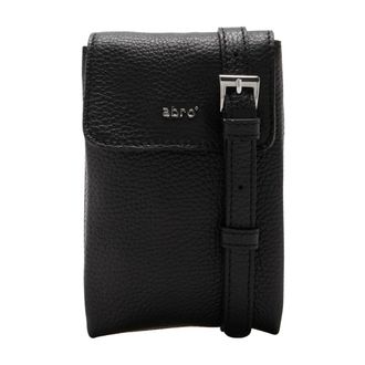 Abro Handytasche aus Leder - - Bags - Damen - Schwarzk - ONE SIZE