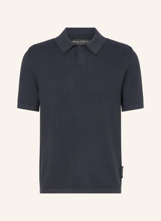 Marc O'Polo Marc Opolo Strick-Poloshirt blau