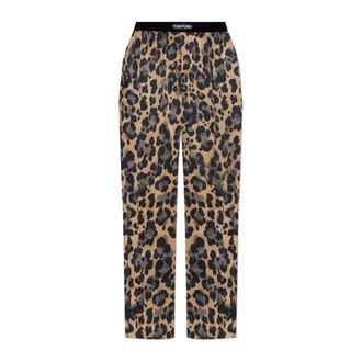 Tom Ford Seiden-Pyjamahose - - Nightwear & Lounge - Herren - Braun - M