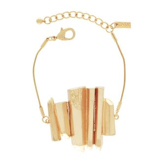 Dansk Copenhagen Bracelet Manchette Cube - Femme - Accessoires - Jaune - Taille: ONE Size