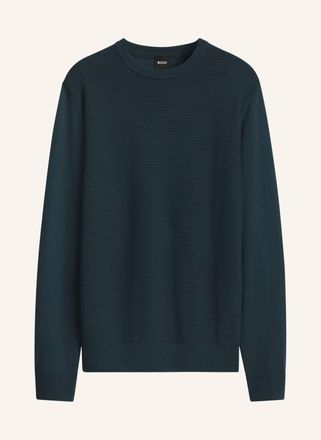 HUGO BOSS Pullover H-Hincluso_In Regular Fit gruen