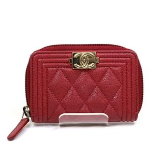 Chanel Pre-owned Cuir petite-maroquinerie - Femme - Pre-owned - Rouge - Taille: ONE Size