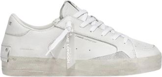 Crime London Baskets - Femme - Chaussures - Blanc - Taille: 44 EU
