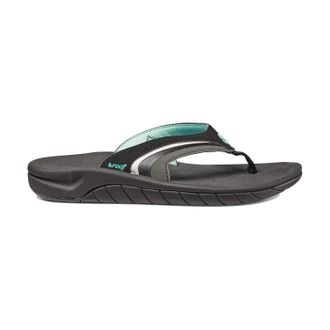 Reef Girls Slap 3, Damen Flip-Flop, Schwarz (Black/Black/AQU), 38 1/2 EU