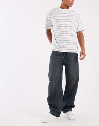 Levi's Jean bouffant baggy - Bleu fonc&eacute;