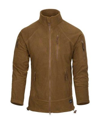 Helikon-Tex Fleecejacke ALPHA Tactical Jacket - Grid Fleece - Coyote