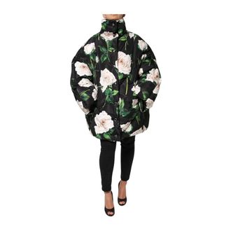 Dolce & Gabbana Damen, Jacken, Schwarzk, LGr&ouml;&szlig;e