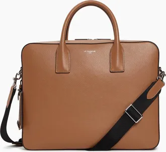 Le Tanneur Porte documents 14 Emile en cuir grain&eacute;