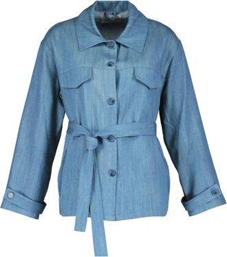 Am&eacute;lie & Am&eacute;lie Femme, Vestes, Bleu, Taille: 38 FR Cassie Jacket