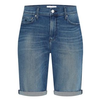 Calvin Klein Homme, Shorts, Bleu, Taille: W40 Shorts Slim en Denim Bleu Moyen