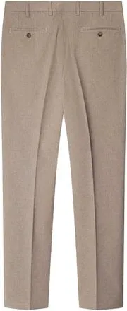 Fa&ccedil;onnable Pantalon Prince de Galles coupe droite