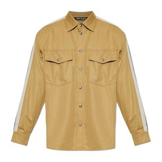 Palm Angels Herren, Shirts, Braun, XSGr&ouml;&szlig;e