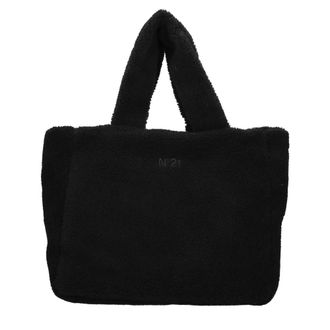 N&deg;21 Femme, Sacs, Noir, Taille: ONE Size Faux Fur Bag
