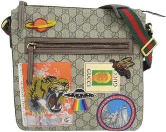 Gucci unisex, Pre-owned, Beige, Taille: ONE Size Sac bandouli&egrave;re Vintage Pre-owned