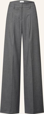 Seductive Seductive Marlenehose Chrissy Aus Flanell grau