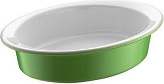 Berndes Auflaufform, Keramik, Grün, 36 x 25 cm