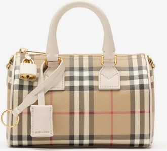 Burberry Mini sac bowling Check