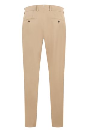 Slowear Mens Trousers Slim-Fit Cotton Light Walnut